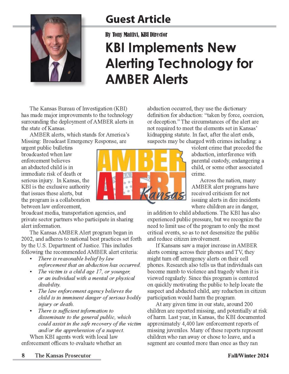 INK Proudly Supports Amber Alert Enhancements | Information Network of ...